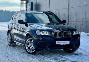 Blue BMW X3 2012 in Vilnius, with an engine capacity of 2.99 L and mileage of 350 thousand km for 9190 €, photo 11 on AUTOMOTO.COM.LV