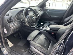 Blue BMW X3 2012 in Vilnius, with an engine capacity of 2.99 L and mileage of 350 thousand km for 9190 €, photo 22 on AUTOMOTO.COM.LV