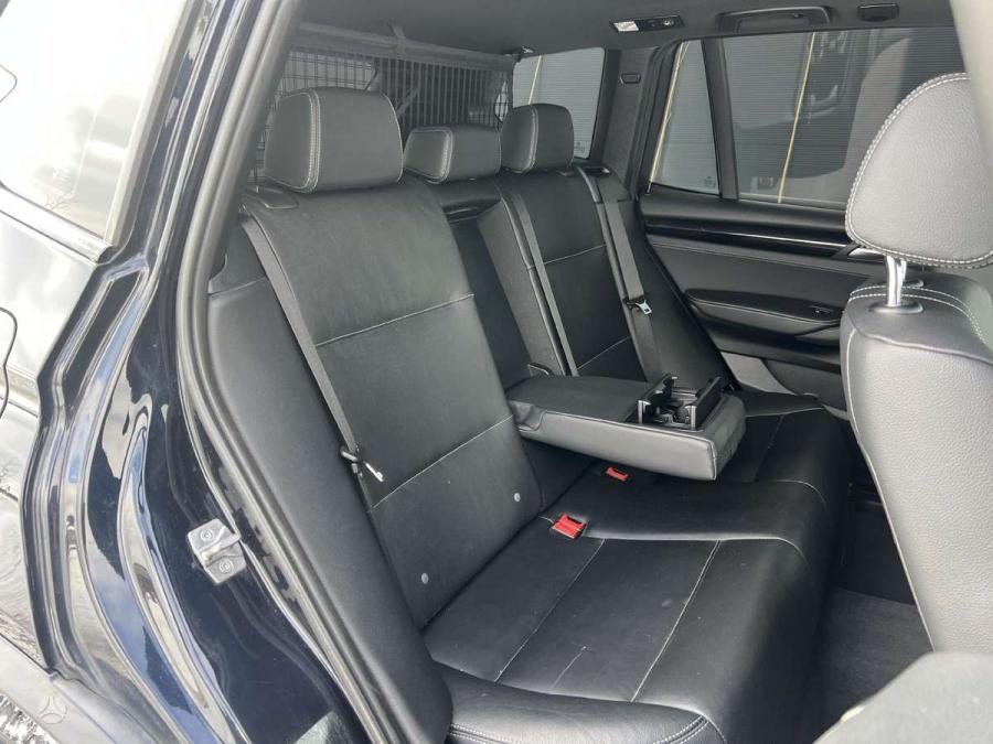 Blue BMW X3 2012 in Vilnius, with an engine capacity of 2.99 L and mileage of 350 thousand km for 9190 €, photo 31 on AUTOMOTO.COM.LV