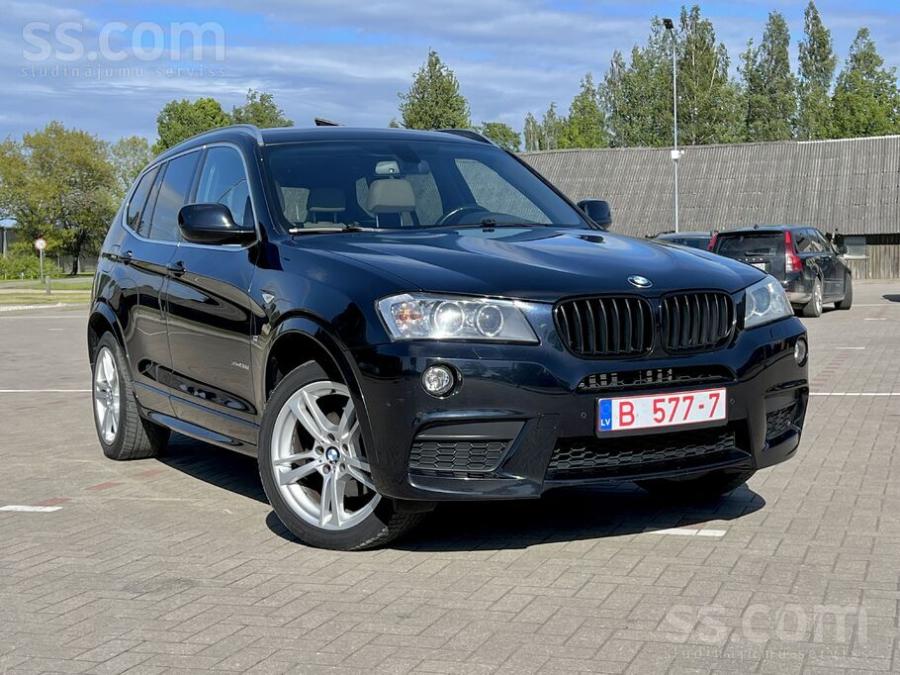 Синий БМВ Х3 2012 в Цесис, объемом двигателя 3.00 л и пробегом 263 тыс. км за 13000 €, фото 4 на AUTOMOTO.COM.LV