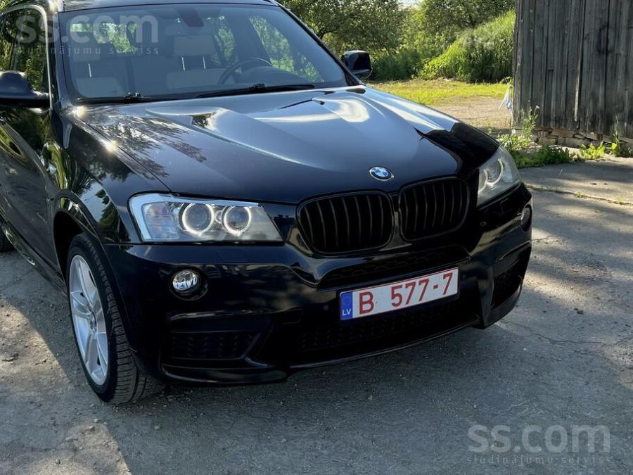 Синий БМВ Х3 2012 в Цесис, объемом двигателя 3.00 л и пробегом 263 тыс. км за 13000 €, фото 10 на AUTOMOTO.COM.LV