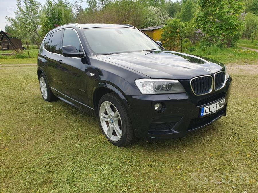 Blue BMW X3 2012 in Riga, with an engine capacity of 2.00 L and mileage of 231 thousand km for 13500 €, photo 5 on AUTOMOTO.COM.LV