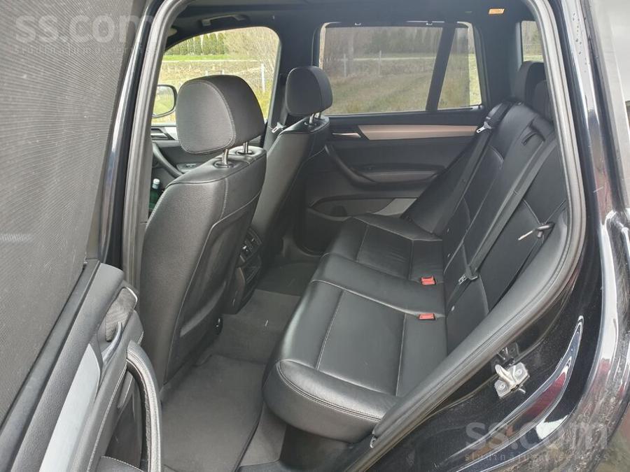 Blue BMW X3 2012 in Riga, with an engine capacity of 2.00 L and mileage of 231 thousand km for 13500 €, photo 7 on AUTOMOTO.COM.LV