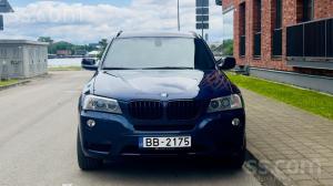 Blue BMW X3 2012 in Riga, with an engine capacity of 3.00 L and mileage of 229 thousand km for 10990 €, photo 3 on AUTOMOTO.COM.LV