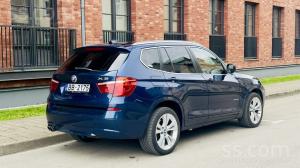Blue BMW X3 2012 in Riga, with an engine capacity of 3.00 L and mileage of 229 thousand km for 10990 €, photo 7 on AUTOMOTO.COM.LV