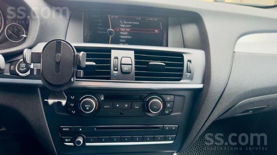 Blue BMW X3 2012 in Riga, with an engine capacity of 3.00 L and mileage of 229 thousand km for 10990 €, photo 17 on AUTOMOTO.COM.LV