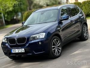Zils BMW X3 2012 Jūrmala, ar dzinēja tilpumu 2.00 L un nobraukumu 169 tūkst. km par 14300 €, foto 3 vietnē AUTOMOTO.COM.LV