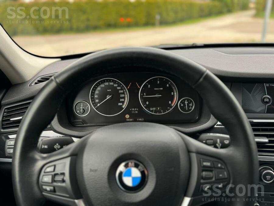 Zils BMW X3 2012 Jūrmala, ar dzinēja tilpumu 2.00 L un nobraukumu 169 tūkst. km par 14300 €, foto 12 vietnē AUTOMOTO.COM.LV