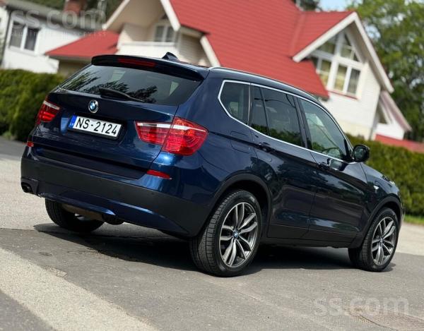 Zils BMW X3 2012 Jūrmala, ar dzinēja tilpumu 2.00 L un nobraukumu 169 tūkst. km par 14300 €, foto 4 vietnē AUTOMOTO.COM.LV