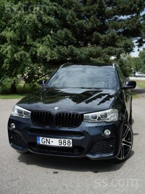 Blue BMW X3 2012 in Riga, with an engine capacity of 3.00 L and mileage of 248 thousand km for 15200 €, photo  on AUTOMOTO.COM.LV
