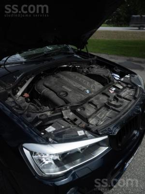 Zils BMW X3 2012 Rīga, ar dzinēja tilpumu 3.00 L un nobraukumu 248 tūkst. km par 15200 €, foto 24 vietnē AUTOMOTO.COM.LV