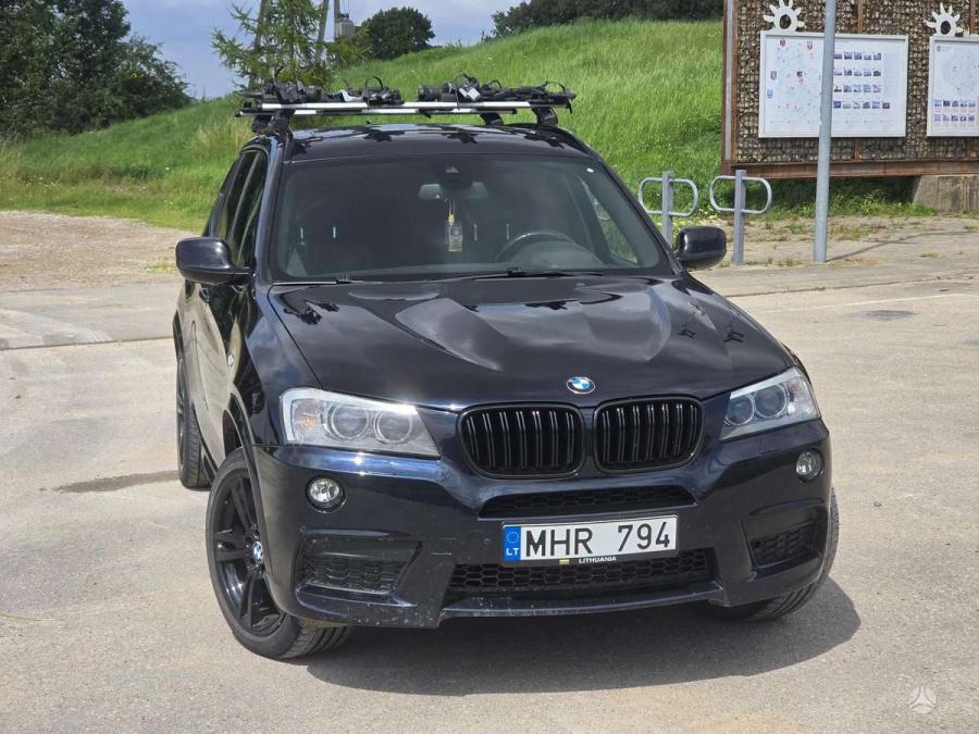 Blue BMW X3 2012 in Siauliai, with an engine capacity of 2.99 L and mileage of 230 thousand km for 10500 €, photo 5 on AUTOMOTO.COM.LV