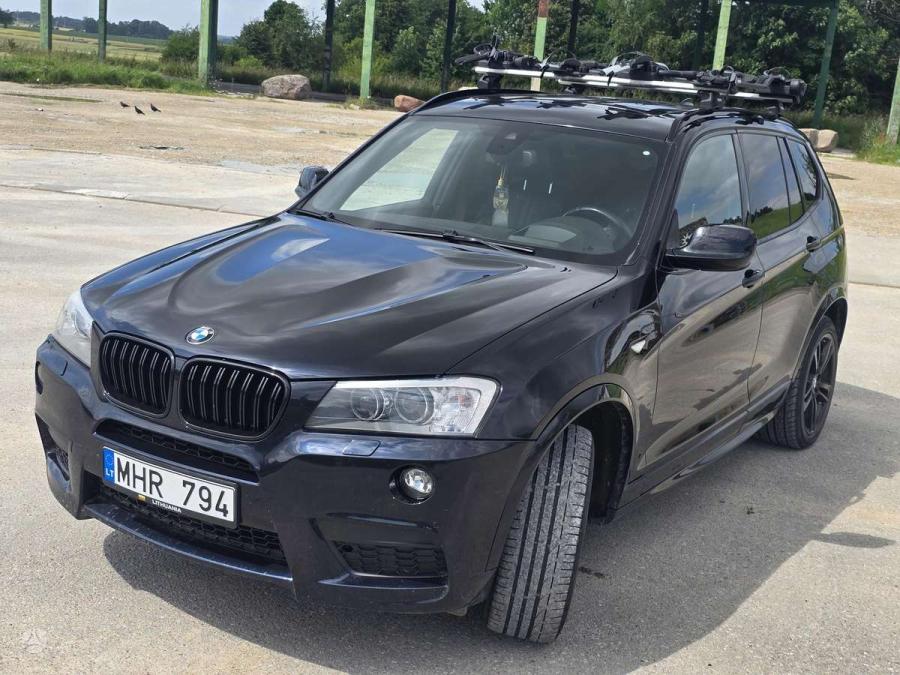 Blue BMW X3 2012 in Siauliai, with an engine capacity of 2.99 L and mileage of 230 thousand km for 10500 €, photo 6 on AUTOMOTO.COM.LV