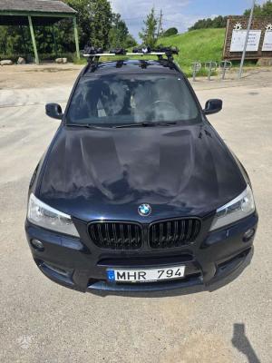 Blue BMW X3 2012 in Siauliai, with an engine capacity of 2.99 L and mileage of 230 thousand km for 10500 €, photo 7 on AUTOMOTO.COM.LV