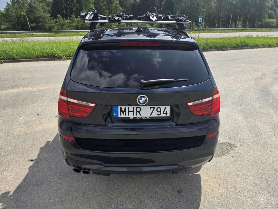 Blue BMW X3 2012 in Siauliai, with an engine capacity of 2.99 L and mileage of 230 thousand km for 10500 €, photo 9 on AUTOMOTO.COM.LV