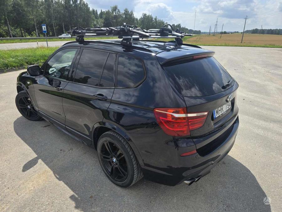 Blue BMW X3 2012 in Siauliai, with an engine capacity of 2.99 L and mileage of 230 thousand km for 10500 €, photo 10 on AUTOMOTO.COM.LV