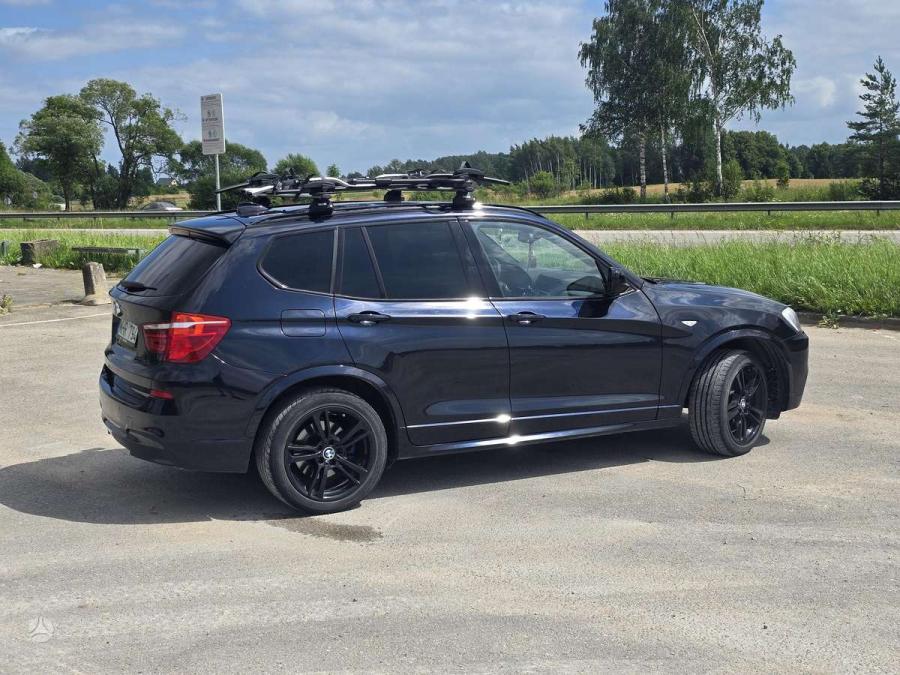 Blue BMW X3 2012 in Siauliai, with an engine capacity of 2.99 L and mileage of 230 thousand km for 10500 €, photo 12 on AUTOMOTO.COM.LV