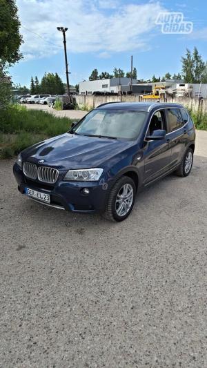 Zils BMW X3 2012 Utena, ar dzinēja tilpumu 3.00 L un nobraukumu 192 tūkst. km par 8800 €, foto  vietnē AUTOMOTO.COM.LV