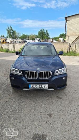 Zils BMW X3 2012 Utena, ar dzinēja tilpumu 3.00 L un nobraukumu 192 tūkst. km par 8800 €, foto 5 vietnē AUTOMOTO.COM.LV