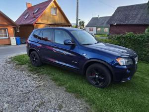 Blue BMW X3 2012 in Kaisiadorys, with an engine capacity of 2.98 L and mileage of 277 thousand km for 4700 €, photo  on AUTOMOTO.COM.LV