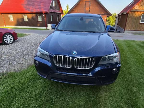 Blue BMW X3 2012 in Kaisiadorys, with an engine capacity of 2.98 L and mileage of 277 thousand km for 4700 €, photo 2 on AUTOMOTO.COM.LV
