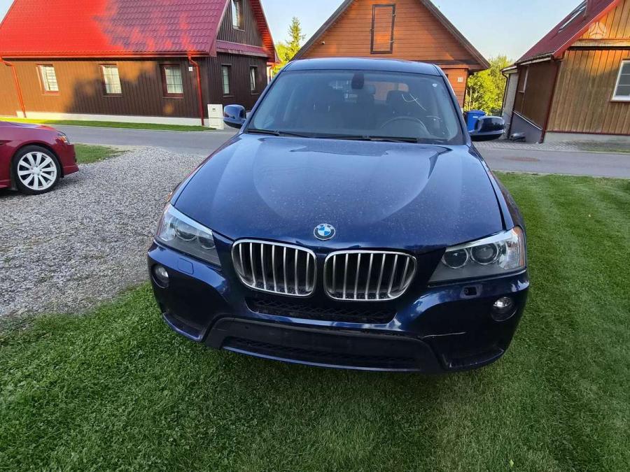 Blue BMW X3 2012 in Kaisiadorys, with an engine capacity of 2.98 L and mileage of 277 thousand km for 4700 €, photo 3 on AUTOMOTO.COM.LV