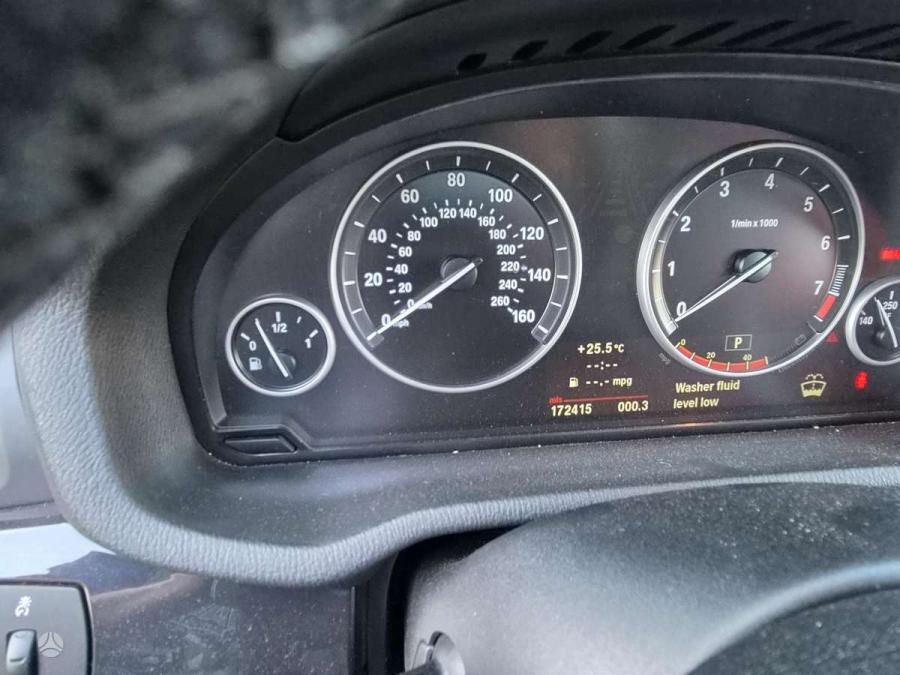 Blue BMW X3 2012 in Kaisiadorys, with an engine capacity of 2.98 L and mileage of 277 thousand km for 4700 €, photo 9 on AUTOMOTO.COM.LV