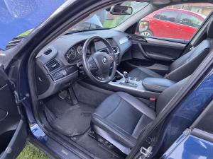 Blue BMW X3 2012 in Kaisiadorys, with an engine capacity of 2.98 L and mileage of 277 thousand km for 4700 €, photo 10 on AUTOMOTO.COM.LV