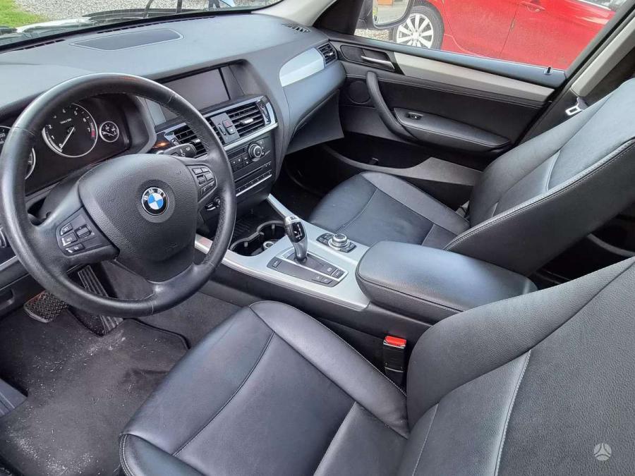 Blue BMW X3 2012 in Kaisiadorys, with an engine capacity of 2.98 L and mileage of 277 thousand km for 4700 €, photo 11 on AUTOMOTO.COM.LV
