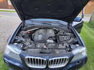 Blue BMW X3 2012 in Kaisiadorys, with an engine capacity of 2.98 L and mileage of 277 thousand km for 4700 €, photo 18 on AUTOMOTO.COM.LV
