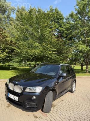 Blue BMW X3 2012 in Ogre, with an engine capacity of 3.00 L and mileage of 361 thousand km for 11000 €, photo 3 on AUTOMOTO.COM.LV