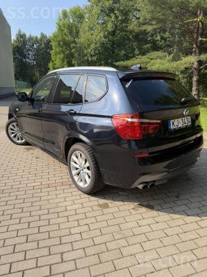 Blue BMW X3 2012 in Ogre, with an engine capacity of 3.00 L and mileage of 361 thousand km for 11000 €, photo 4 on AUTOMOTO.COM.LV
