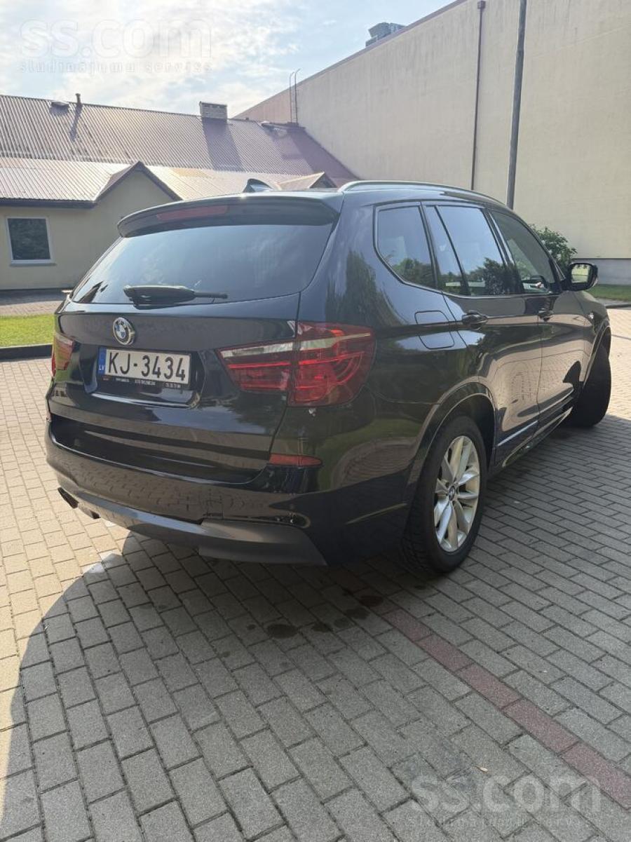 Blue BMW X3 2012 in Ogre, with an engine capacity of 3.00 L and mileage of 361 thousand km for 11000 €, photo 5 on AUTOMOTO.COM.LV