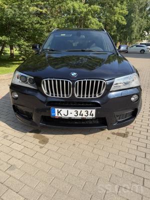 Blue BMW X3 2012 in Ogre, with an engine capacity of 3.00 L and mileage of 361 thousand km for 11000 €, photo 6 on AUTOMOTO.COM.LV