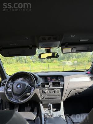 Blue BMW X3 2012 in Ogre, with an engine capacity of 3.00 L and mileage of 361 thousand km for 11000 €, photo 7 on AUTOMOTO.COM.LV