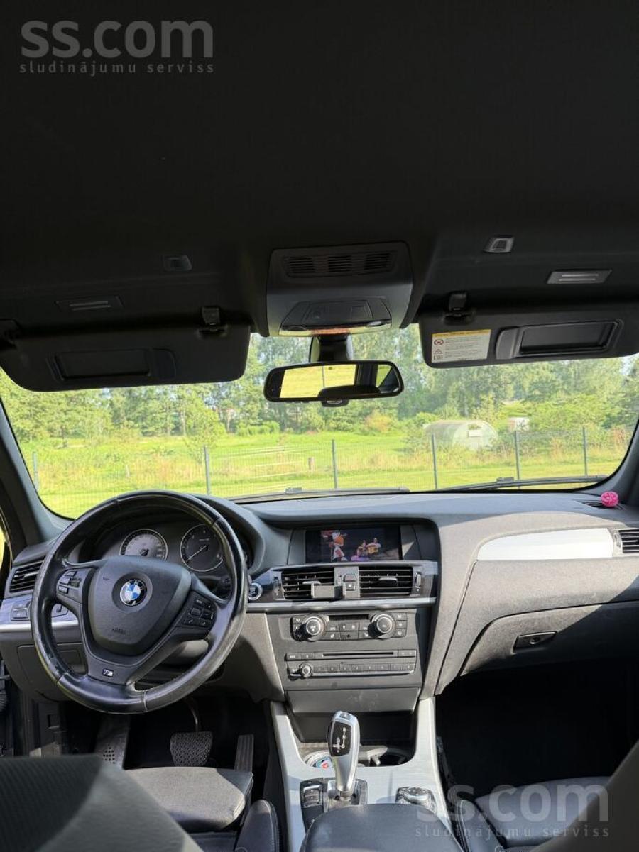 Blue BMW X3 2012 in Ogre, with an engine capacity of 3.00 L and mileage of 361 thousand km for 11000 €, photo 7 on AUTOMOTO.COM.LV