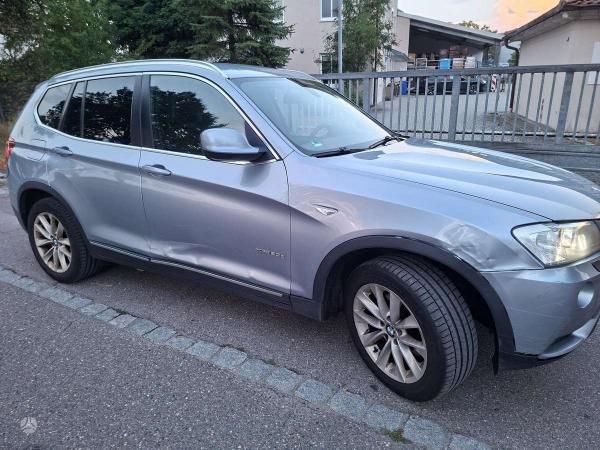 Blue BMW X3 2012 in Marijampole, with an engine capacity of 2.00 L and mileage of 424 thousand km for 6200 €, photo 3 on AUTOMOTO.COM.LV