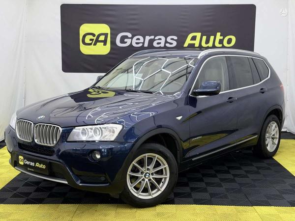 Blue BMW X3 2012 in Vilnius, with an engine capacity of 2.00 L and mileage of 437 thousand km for 6900 €, photo 1 on AUTOMOTO.COM.LV