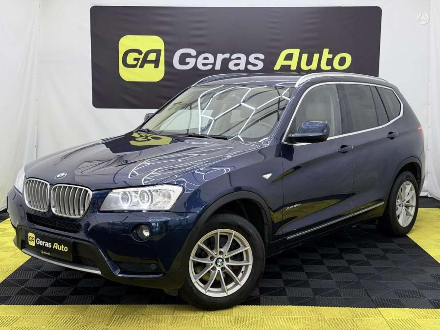 Zils BMW X3 2012 Viļņa, ar dzinēja tilpumu 2.00 L un nobraukumu 437 tūkst. km par 6900 €, foto 1 vietnē AUTOMOTO.COM.LV