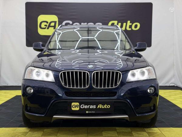 Blue BMW X3 2012 in Vilnius, with an engine capacity of 2.00 L and mileage of 437 thousand km for 6900 €, photo 2 on AUTOMOTO.COM.LV