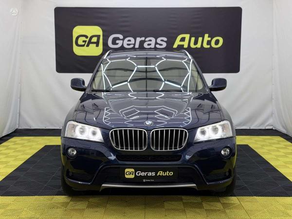 Blue BMW X3 2012 in Vilnius, with an engine capacity of 2.00 L and mileage of 437 thousand km for 6900 €, photo 7 on AUTOMOTO.COM.LV