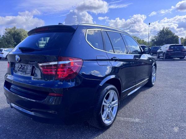 Blue BMW X3 2012 in Alytus, with an engine capacity of 2.00 L and mileage of 282 thousand km for 11800 €, photo 8 on AUTOMOTO.COM.LV