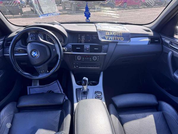Blue BMW X3 2012 in Alytus, with an engine capacity of 2.00 L and mileage of 282 thousand km for 11800 €, photo 10 on AUTOMOTO.COM.LV
