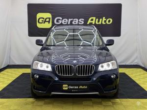 Blue BMW X3 2012 in Vilnius, with an engine capacity of 2.00 L and mileage of 437 thousand km for 6900 €, photo 8 on AUTOMOTO.COM.LV