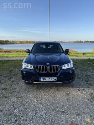Blue BMW X3 2012 in Balvi, with an engine capacity of 3.00 L and mileage of 332 thousand km for 9500 €, photo 3 on AUTOMOTO.COM.LV