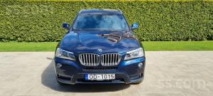 Blue BMW X3 2013 in Riga, with an engine capacity of 2.00 L and mileage of 228 thousand km for 9400 €, photo 1 on AUTOMOTO.COM.LV