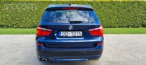 Blue BMW X3 2013 in Riga, with an engine capacity of 2.00 L and mileage of 228 thousand km for 9400 €, photo 4 on AUTOMOTO.COM.LV