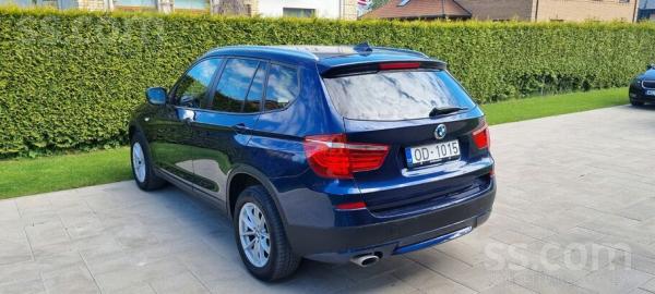 Zils BMW X3 2013 Rīga, ar dzinēja tilpumu 2.00 L un nobraukumu 228 tūkst. km par 9400 €, foto 5 vietnē AUTOMOTO.COM.LV