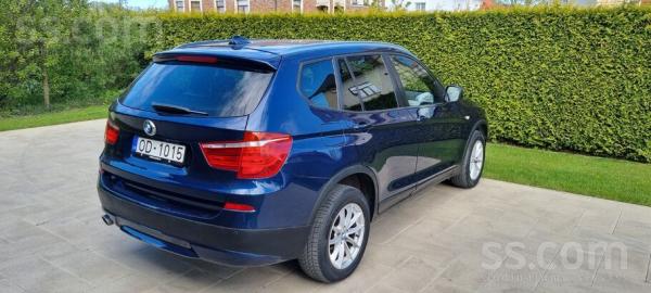 Zils BMW X3 2013 Rīga, ar dzinēja tilpumu 2.00 L un nobraukumu 228 tūkst. km par 9400 €, foto 6 vietnē AUTOMOTO.COM.LV