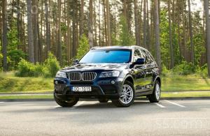 Blue BMW X3 2013 in Riga, with an engine capacity of 2.00 L and mileage of 229 thousand km for 10300 €, photo 4 on AUTOMOTO.COM.LV